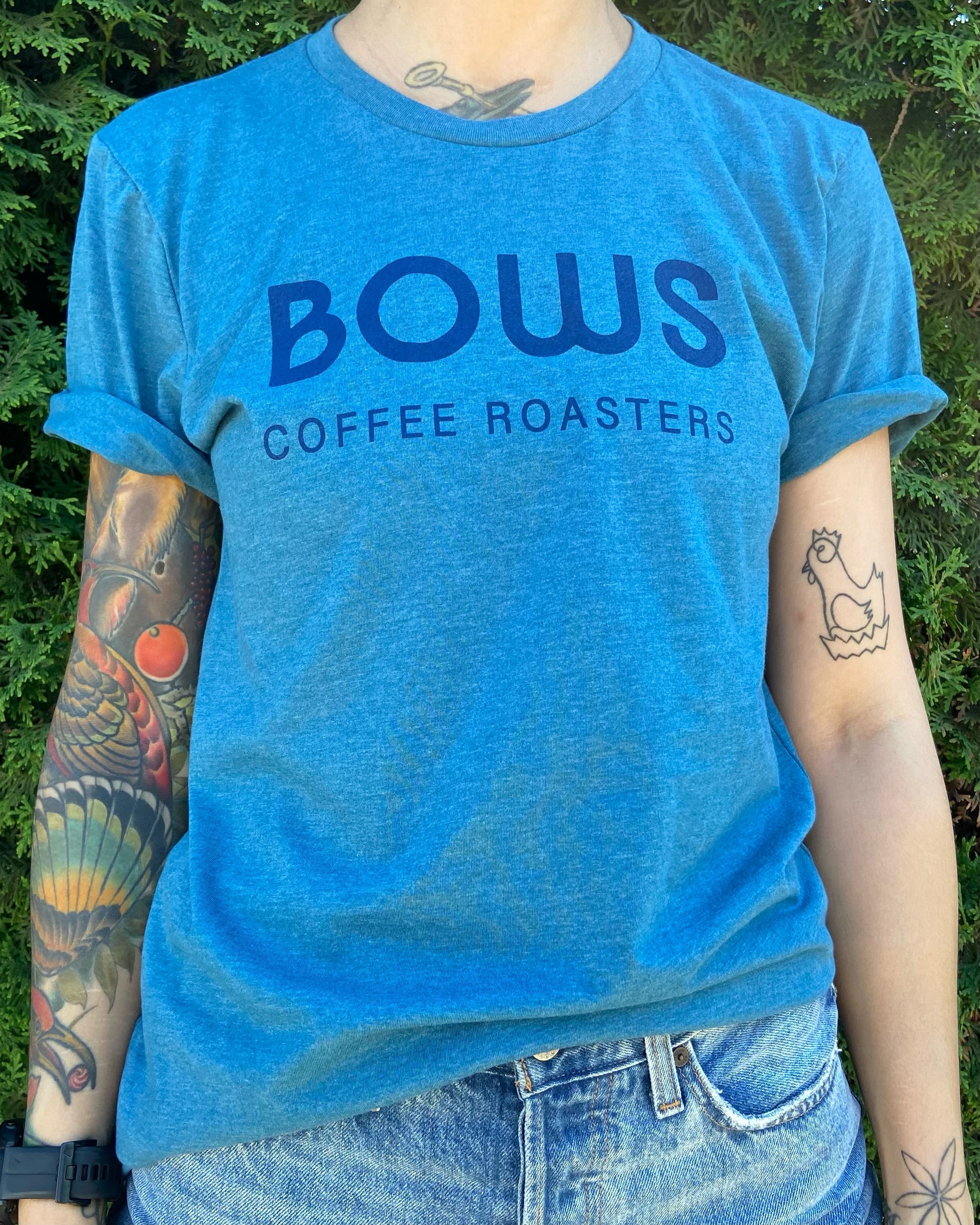 Teal Bow Tattoos
